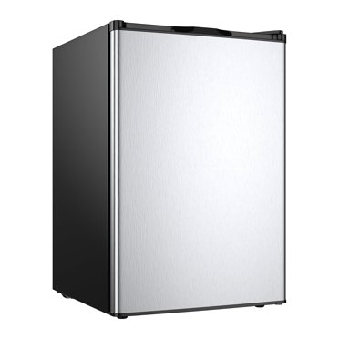 Zimtown Compact Vertical Upright Freezer 1.1 Cu. Ft, Mini Fridge ...