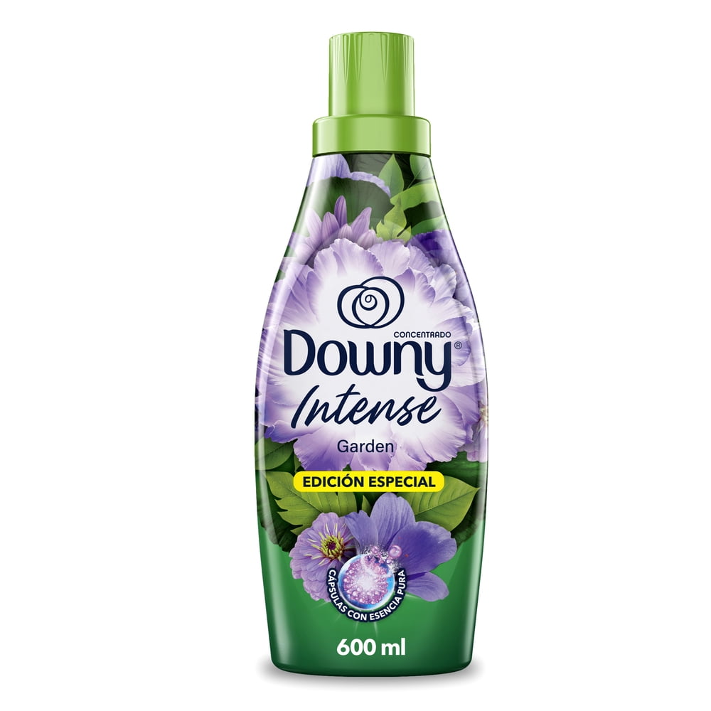 Suavizante de Ropa Downy Intense Garden, Aroma con Notas Herbales y ...