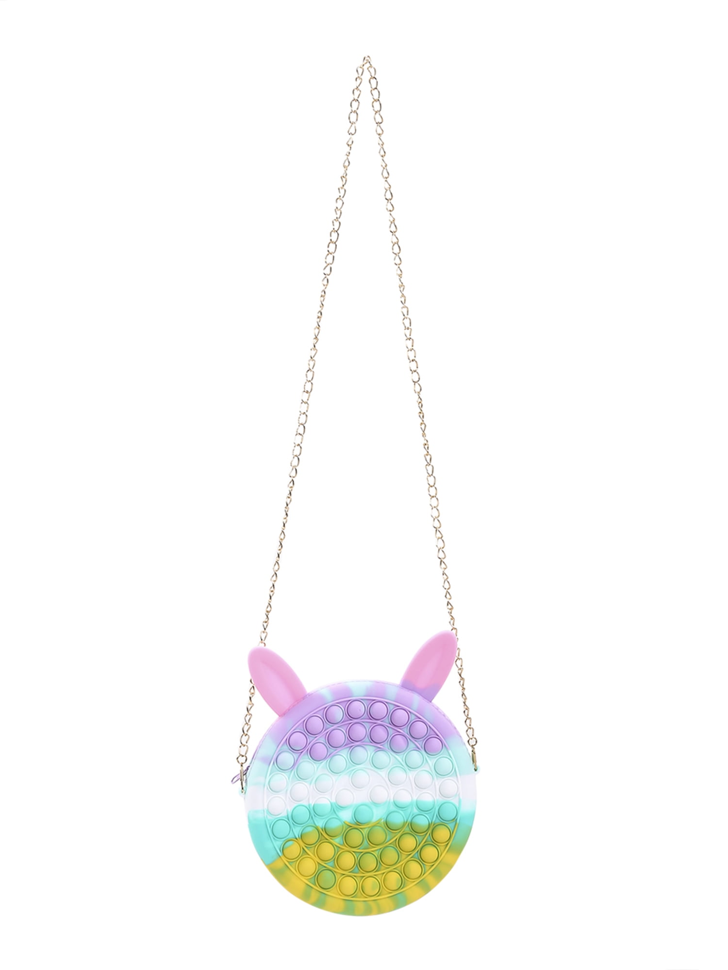 Fidget Pop It Shoulder Crossbody Bag Colorful Pops Purse Wallet for ...