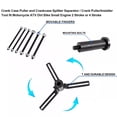 Crankcase Splitter Tool Crank Separator ATV MX Motorcycle Dirt Bike-for ...