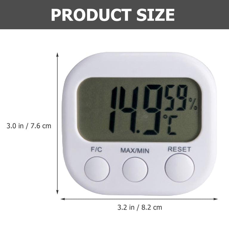 Temperature Thermometer Handheld Temperature Humidity Dew Point Meter ...