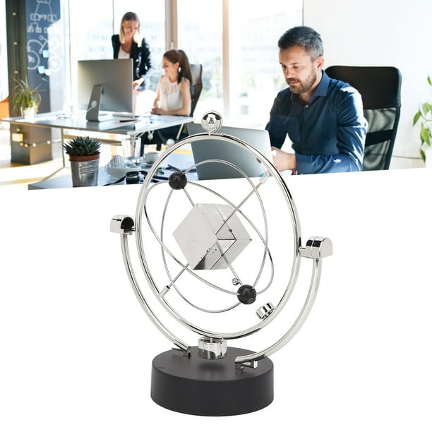 Electronic Swing Ball Desk Perpetual, Electronic Perpetual Motion Toy ...