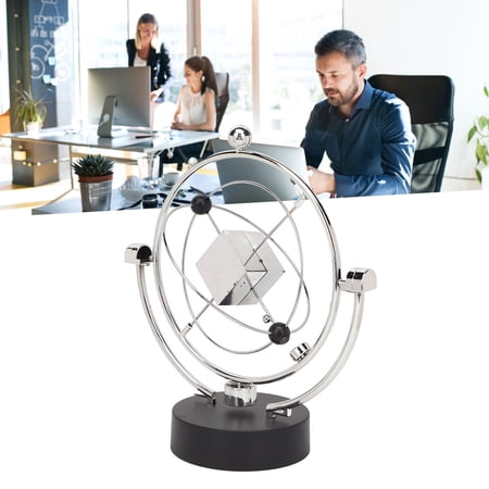 Electronic Swing Ball Desk Perpetual, Electronic Perpetual Motion Toy ...