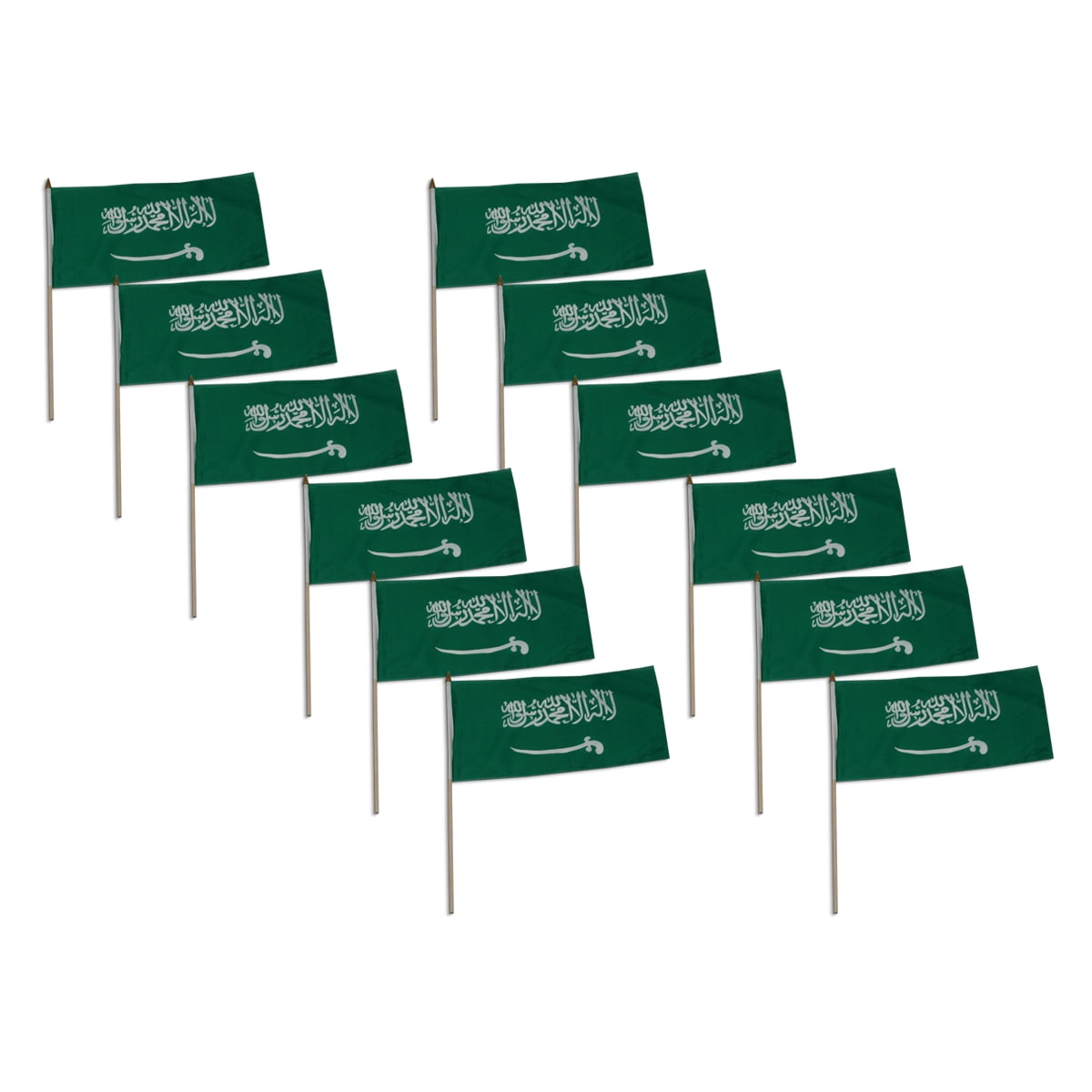 Saudi Arabia flag 12 x 18 inch - 12 PK - Walmart.com