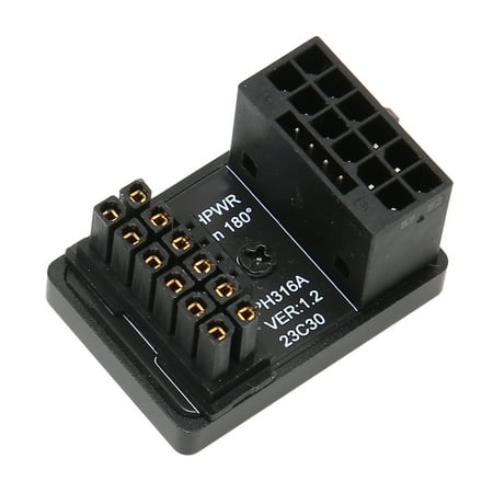 16P To 16P GPU PCIe Connector, 600W 12V HPWR Male To Female 180 Degrees ...