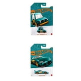 Hot Wheels Tooned Twin Mill 1:64 Scale Die-Cast Toy Vehicle Turquoise ...