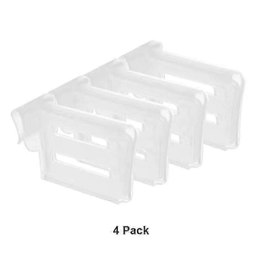 4pcs Refrigerator Storage Partition Board Retractable Plastic Divider ...