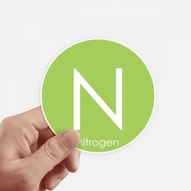 Chestry Elements Period Table Chalcogens Element Nitrogen N Sticker ...