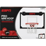 ESPN Mini Basketball Hoop, Over The Door Basketball Hoop Includes 2 ...