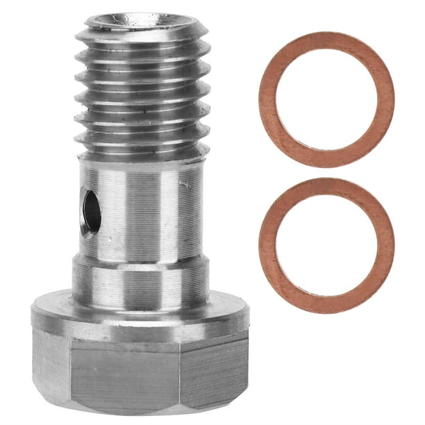 Turbo Oil Feed Restrictor,M10x1.5mm Turbo Oil Feed Turbo Oil Feed Bolt ...