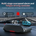 Digital GPS Speedometer Universal Car HUD Head Up Display with Speed MPH Compass Direction ...