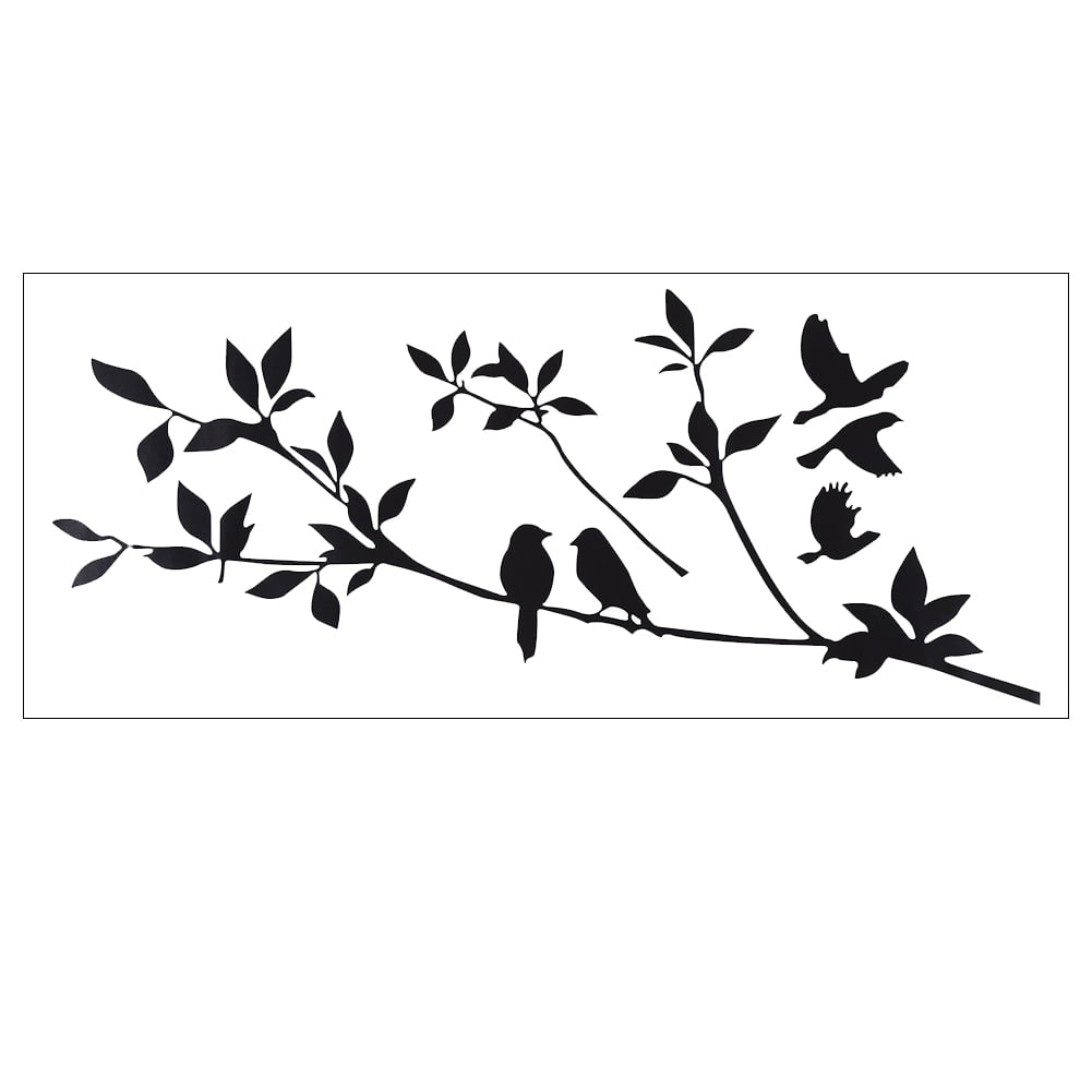 Click here for Fyydes Waterproof Wall Sticker  Black Branch Patte... prices
