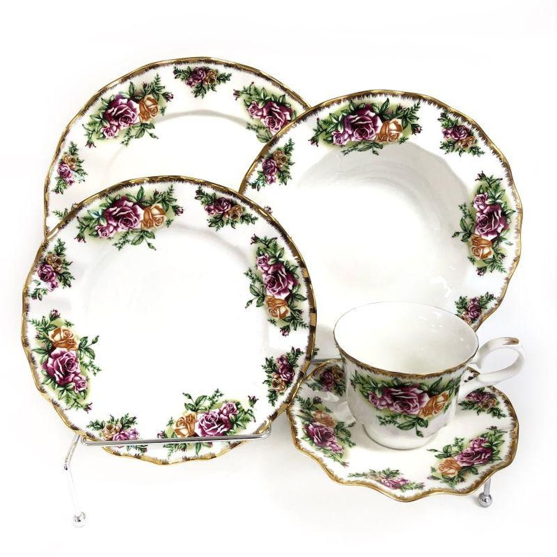 20 Piece Country Roses Dinner Set Dinner Set | Walmart Canada