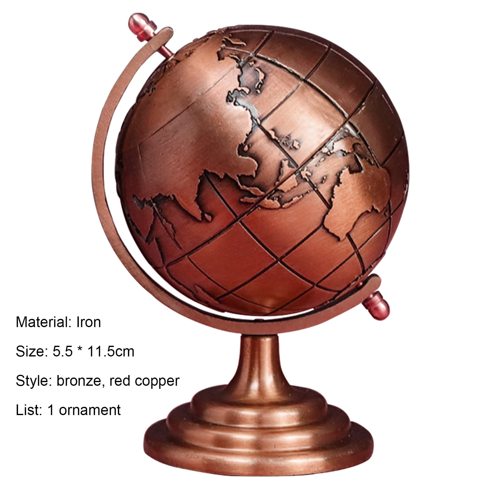 Bobasndm Globe Sphere Non-slip Globe Sphere Geographical Display ...