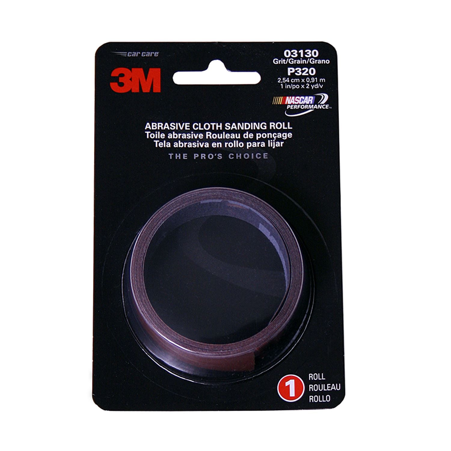 3M Abrasive Emery Cloth, Sanding Roll, Extra-Fine P320 - Tough ...