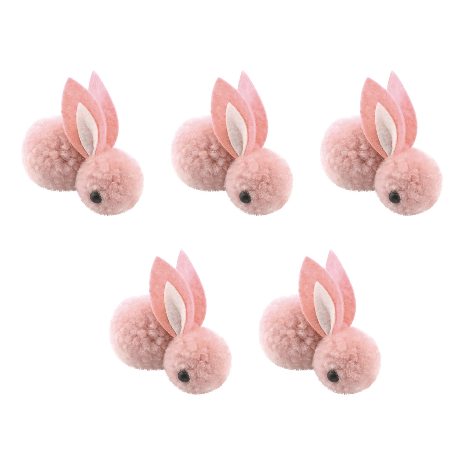 5PC Cute Plush Bunny Rabbit Peep Easter Toys Simulation Stuffed A-nimal ...