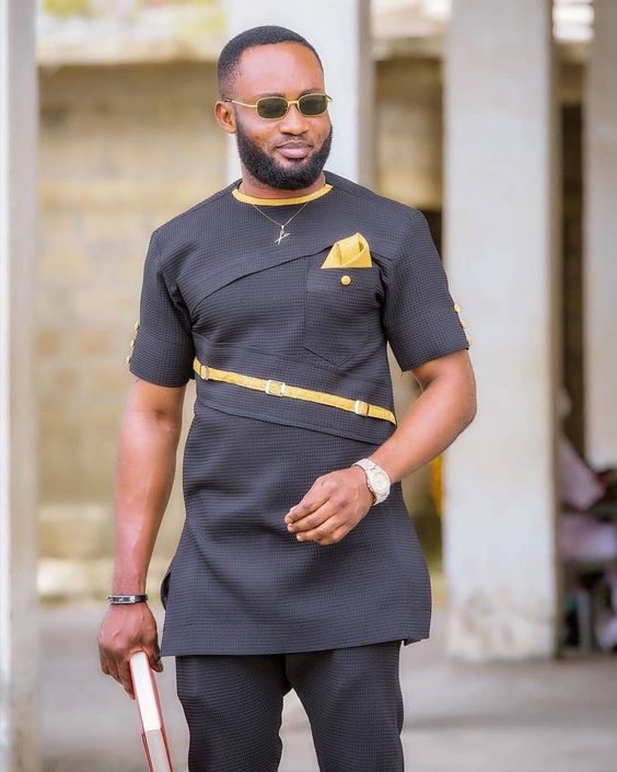 Classy African man clothes, African men traditional wear, African men ...