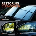 Q4 Glass Cleaner Guard, Automotive Oil Film Cleaning Brush for ...