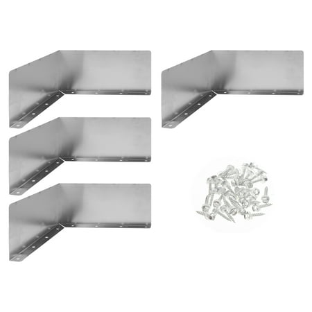 4pcs Rain Diverter Roof Rainwater Diverter Aluminum Gutter Splash ...