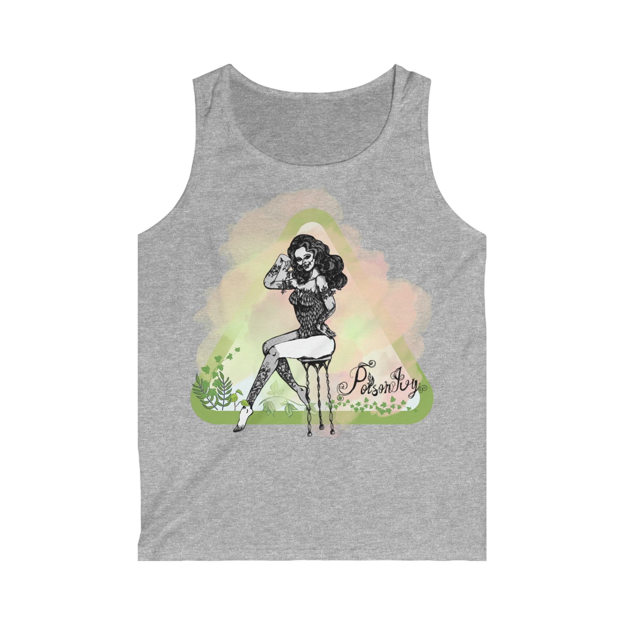 Poison Ivy Gets a 1940s Pin-Up Makeover Men's Soft-Style Tank Top ...