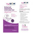 Biom Probiotics Feminine Care Gel with Hyaluronic Acid & Sea Buckthorn ...