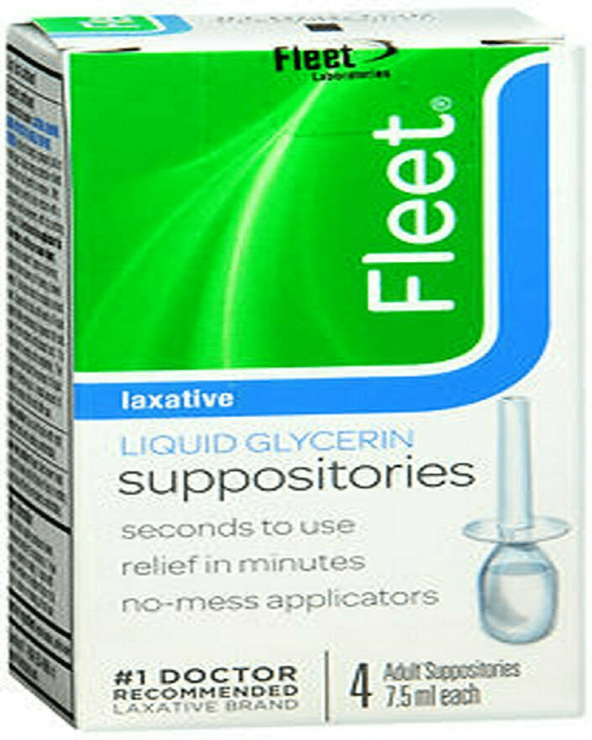 Buy Fleet Glycerin Laxative Constipation Suppositories Liquid ...