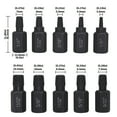 10Pcs Damaged Screw Extractor Drill Bit Set Multi-Spline Bolt Screw ...