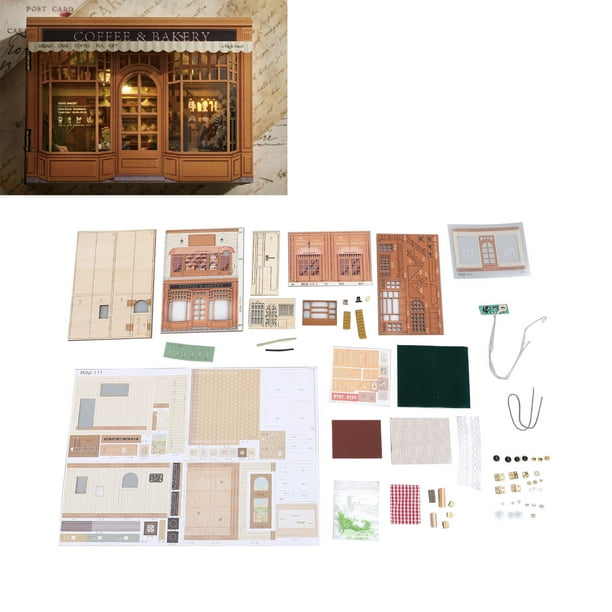 Wood Mini House Kit, Tiny House Building Kit Easy Assembly Reduce ...