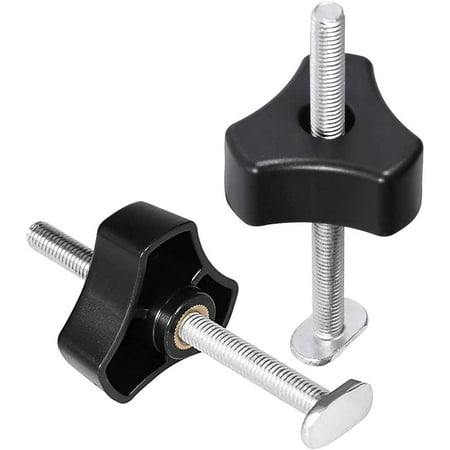 LUCY WEI M8 Nut Clamp Set,Quick Acting Hold Down Clamp with T Screw and ...