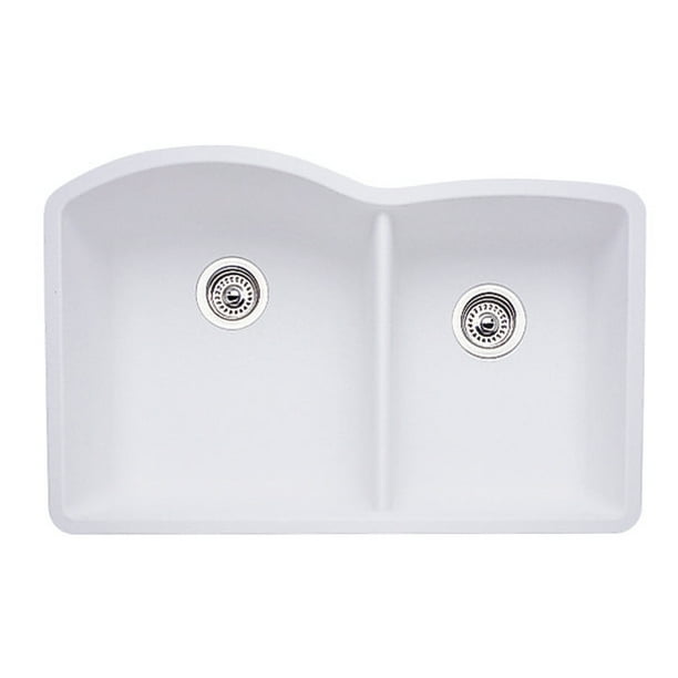 BLANCO DIAMOND 1.75 Undermount - White - Walmart.com