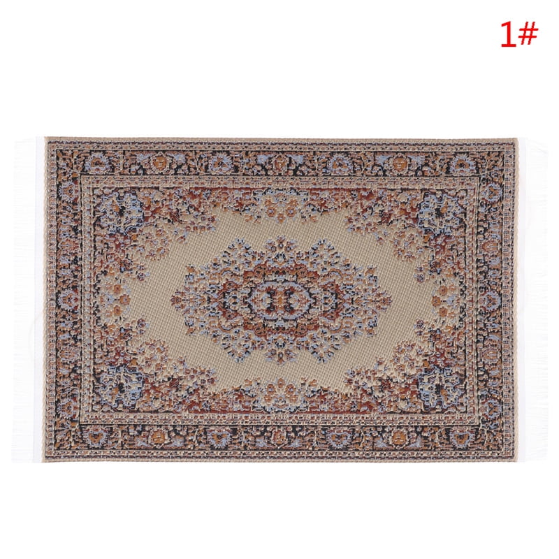 Dolls & Miniatures Art & Collectibles Dollhouse Round Rug Floor ...