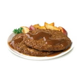 On-Cor Gravy & 6 Salisbury Steaks Entree, Regular 28 Ounce Package Meal ...