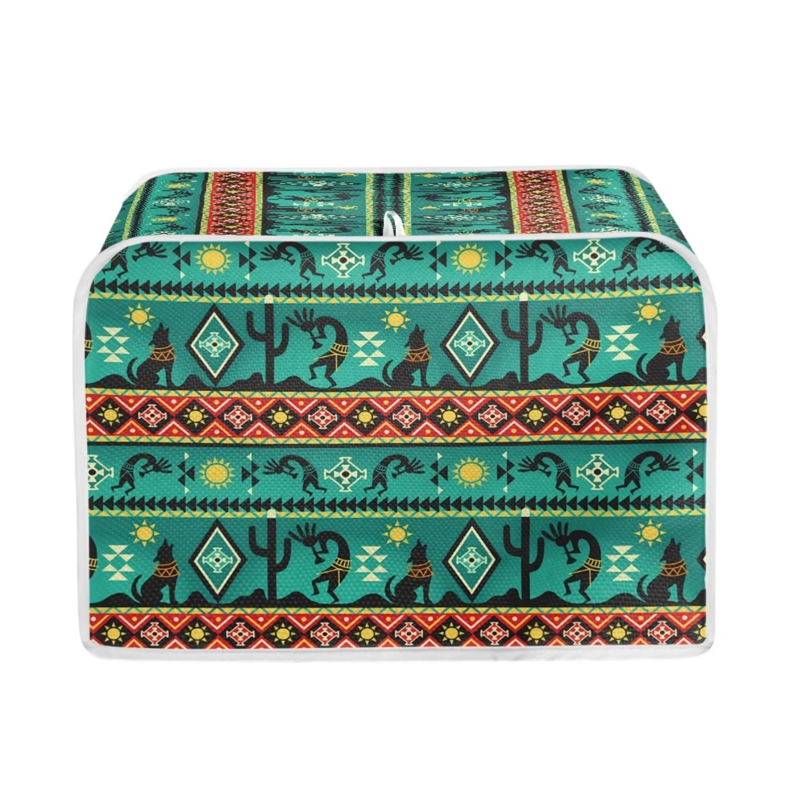 Suhoaziia Men Toaster Cover 4-Slice Wide Slot,Easy to Clean Aztec ...