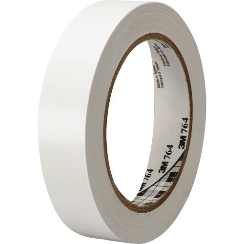 3M, MMM764136WHT, General-purpose 764 Color Vinyl Tape, 1 Roll, White ...