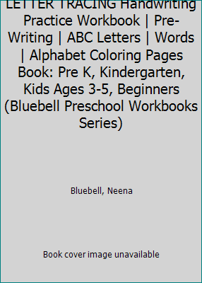 Pre-Owned LETTER TRACING Handwriting Practice Workbook | Pre-Writing ...