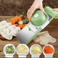 Multifunctional Vegetable Cutter – Adjustable Mandoline Slicer with 5 ...