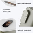 Rechargeable Mini Portable Air Pump with Camping SOS Light ...