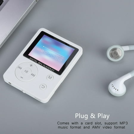 MP4 Music Player, Plug And Play Lightweight MP4, Easy To Operate For ...