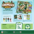 MasterPieces Travel Junior - World of Animals Opoly Jr. Family Board ...