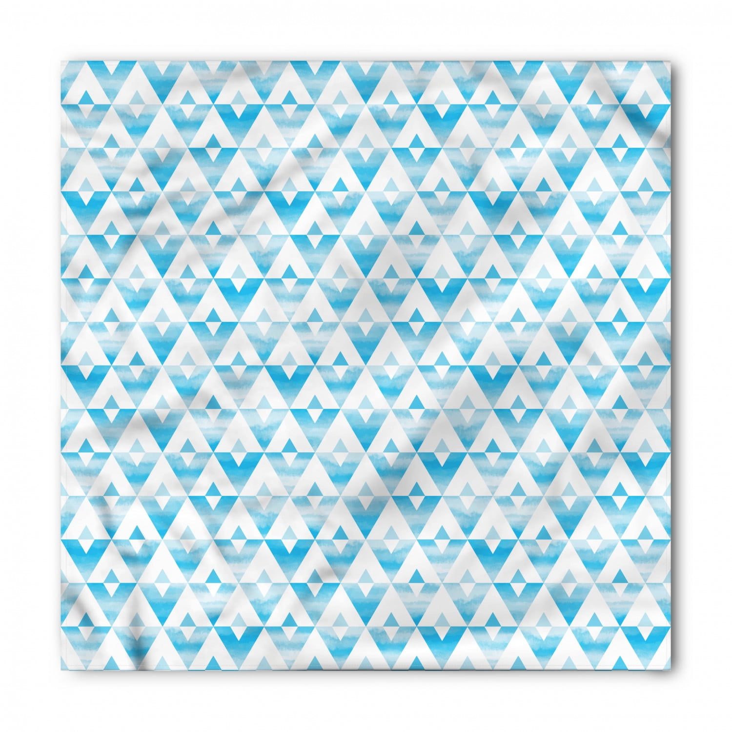 Modern Bandana, Geometric Shape Triangle, Unisex Head and Neck Tie, by ...