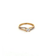 14K Yellow Gold Stretch Ring (SIZE 7) - Walmart.com