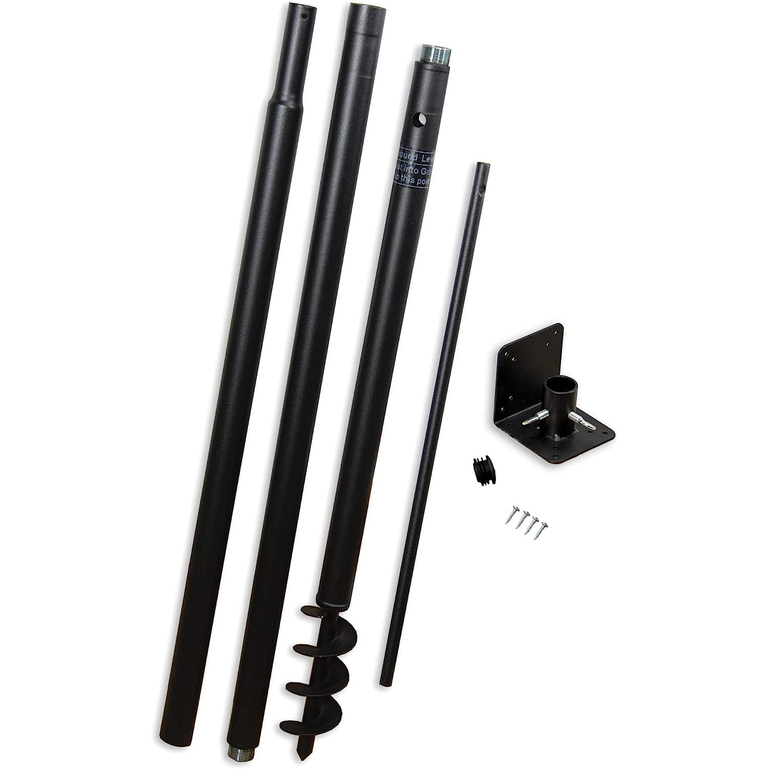 Universal Mounting Pole Kit - Great for Post-Mounted Houses and Feeders ...