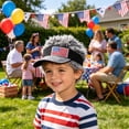 Darzheoy Independence Day Party Hat, Rhinestone Flag Baseball Cap with ...