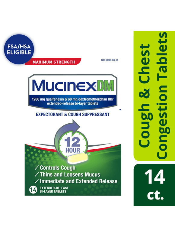 Mucinex DM in Cold Cough and Flu - Walmart.com