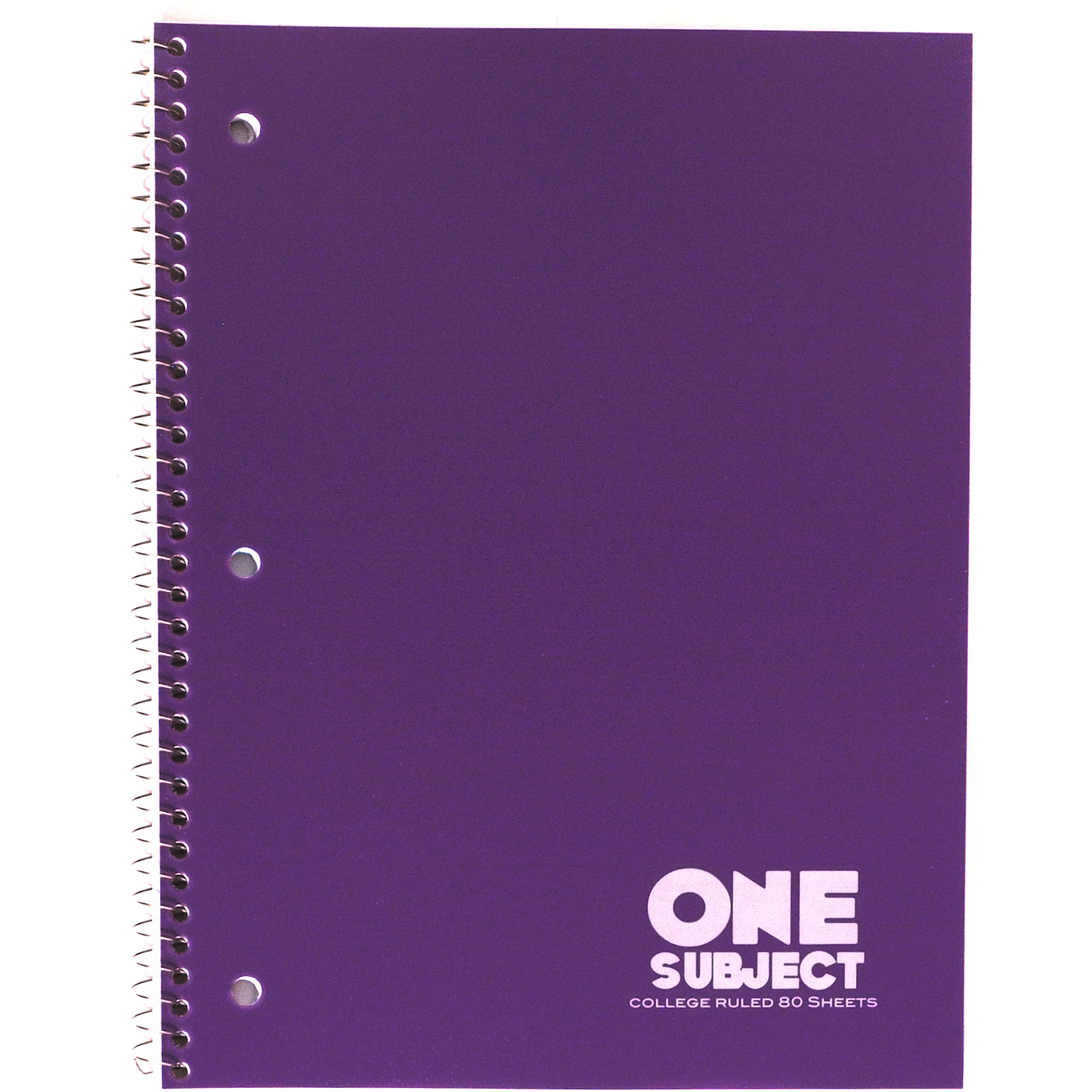 Norcom 80-Sheet College Rule Poly Notebook – Walmart Inventory Checker ...