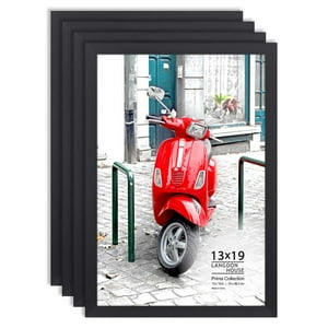 Langdon House 13x19 Poster Frames (Black, 4 Pack), 13 x 19 Modern Photo ...