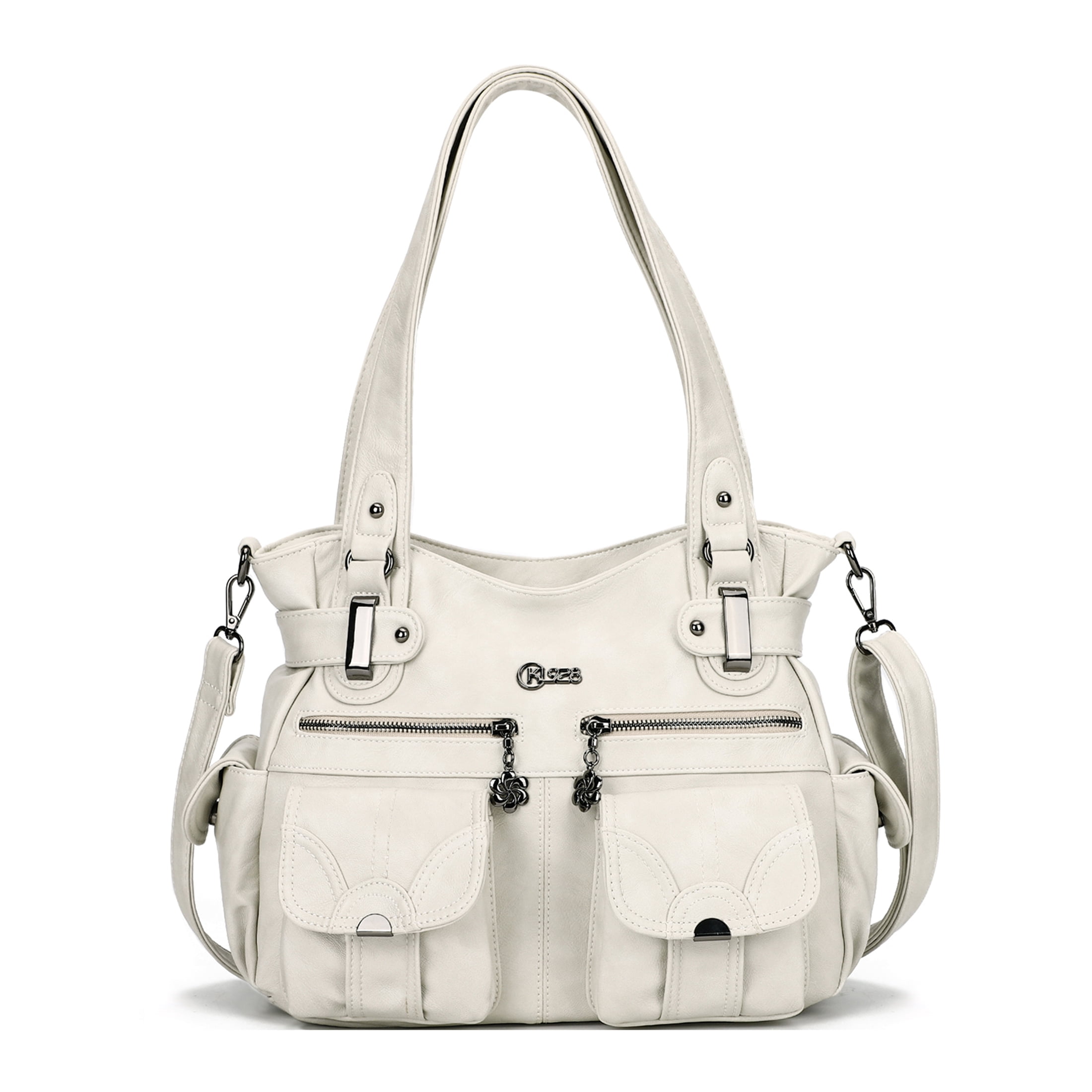 KL928 Women Large Purses and Handbags Shoulder Bag PU Leather Multi ...