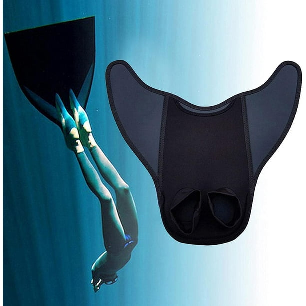 Mermaid Tail One-Piece Mermaid Swimming Fin Flippers for Adults ...
