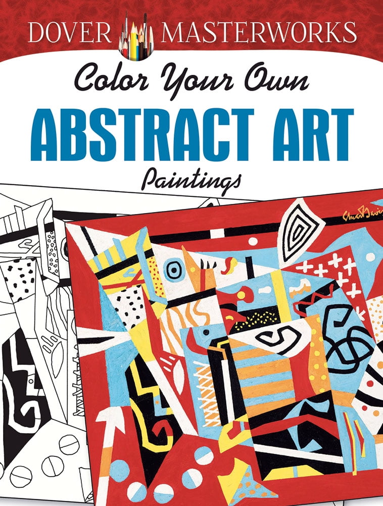 Dover Publications Abstract Act Adult Coloring Book - Walmart.com