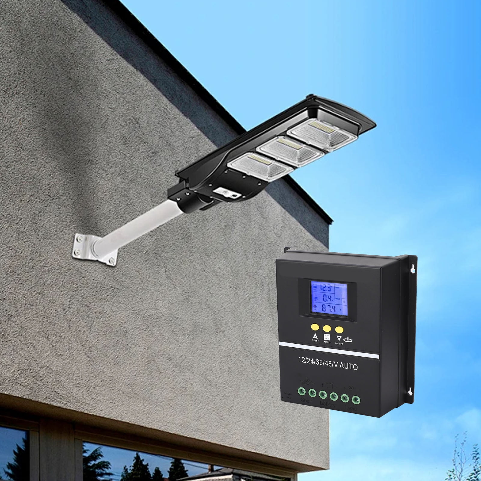 Controlador Solar MPPT Regulador de panel Controlador Solar ...
